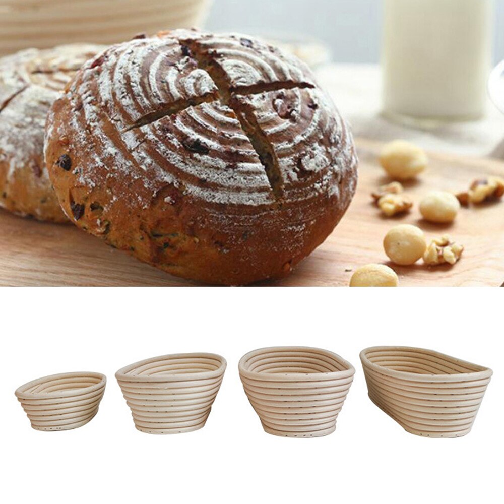 Ronde broodfermentatie rotan mand brood laten rijz... – Grandado
