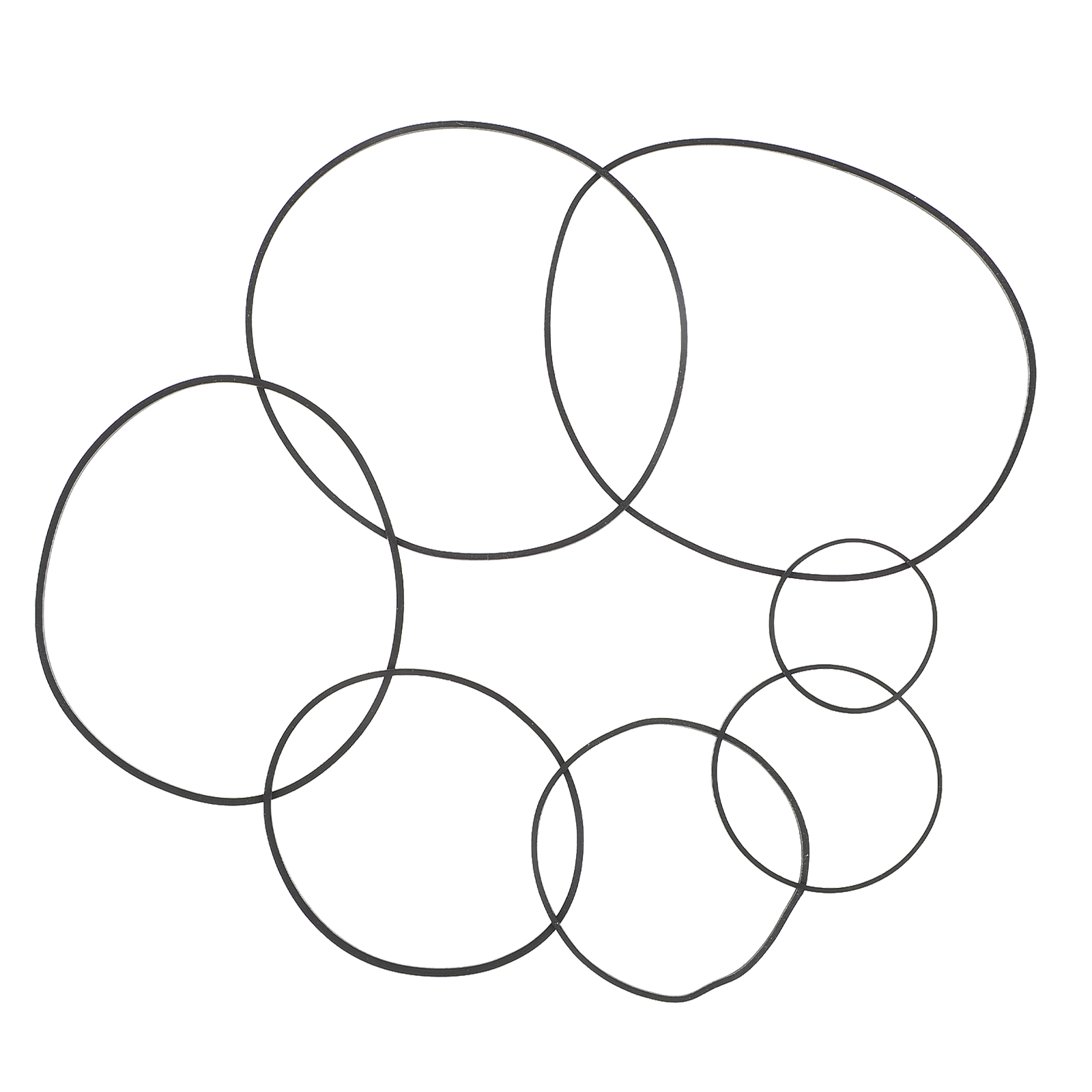 2 Packs Square Cassette Tape Belt Recorder Rubber ... – Vicedeal