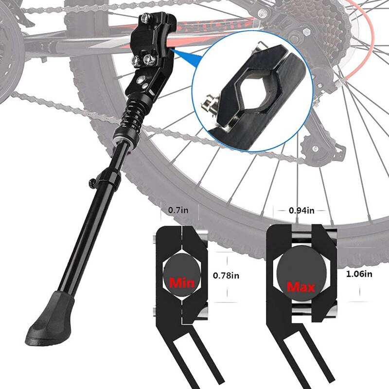 2 Pack Bike Kickstand Adjustable Universal Bicycle... – Grandado
