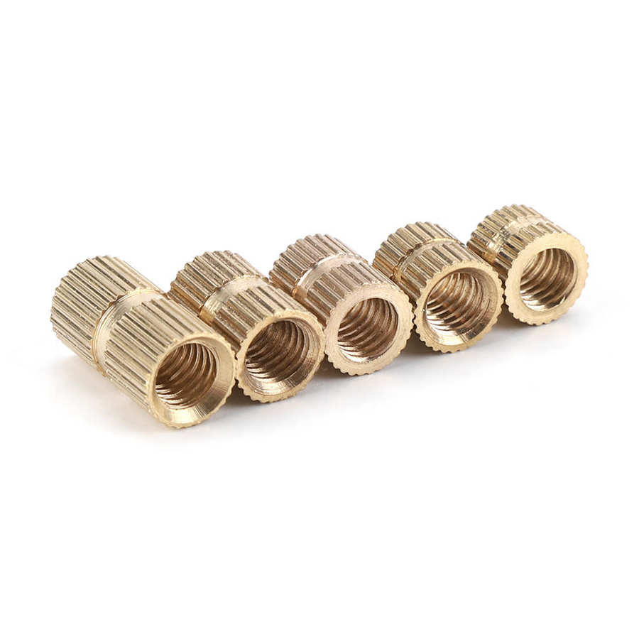 Nuts Brass Slip Nut M6 Brass Nut Flat Knurled Nut ... – Grandado
