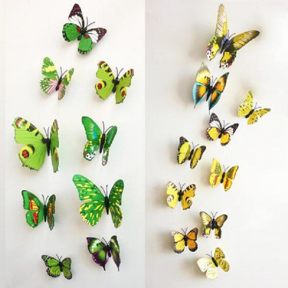 Butterfly Refrigerator Sticker Home Decoration Kit... – Grandado