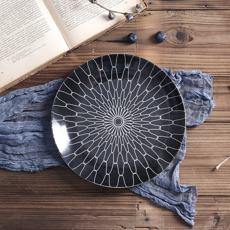 Tableware Ceramic Dinner Plate Set Dish 8/10 Inch ... – Vicedeal