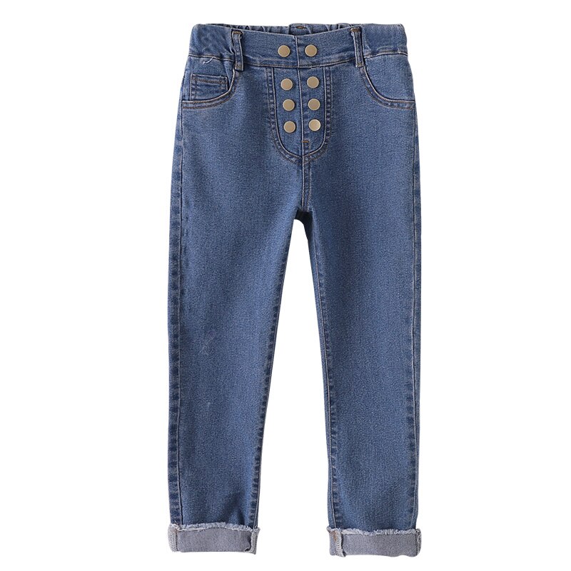 Streetwear Blue Straight teen girls Denim Jeans Pa... – Vicedeal
