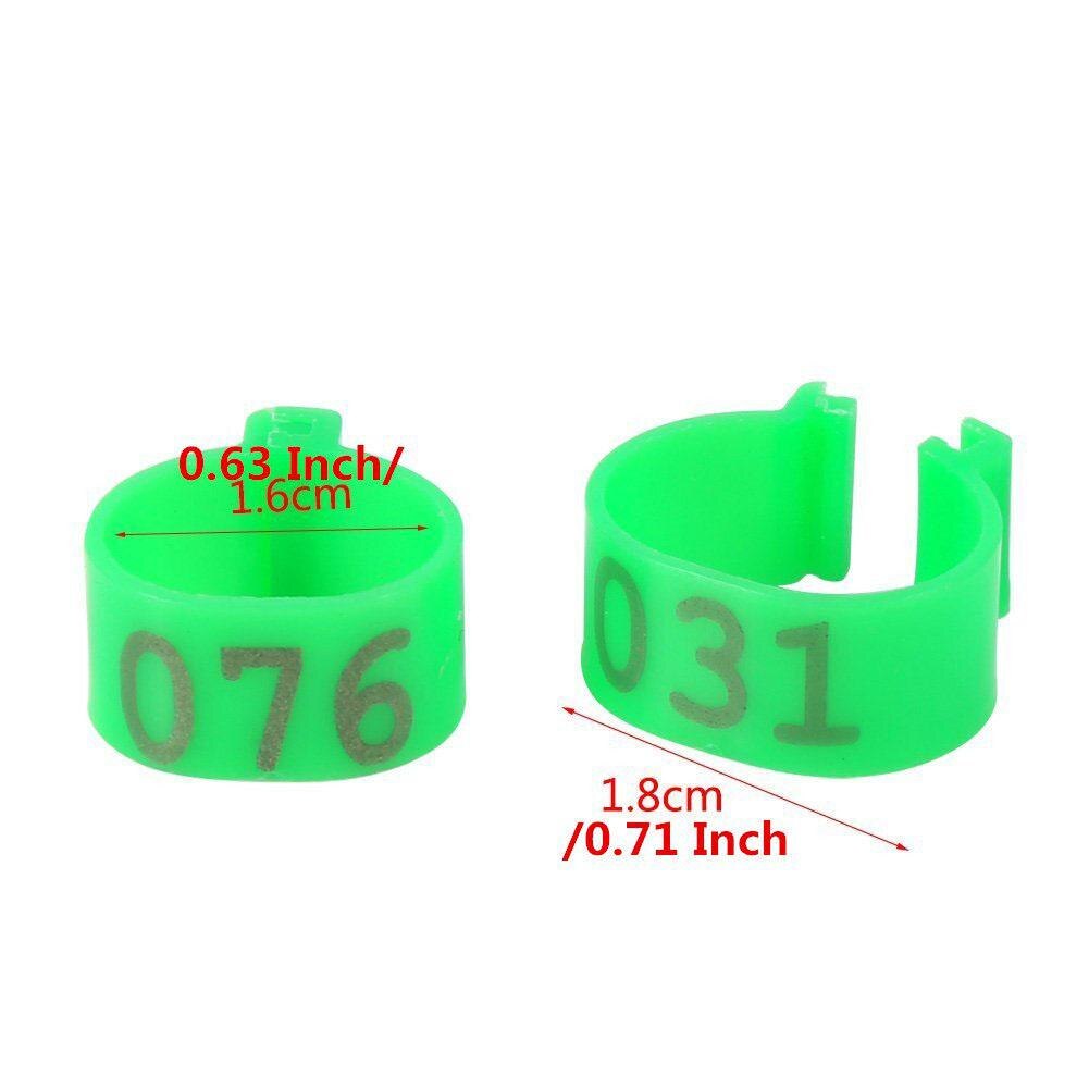 100Pcs Open-ended Foot Rings for Chicken Ducks Gee... – Grandado