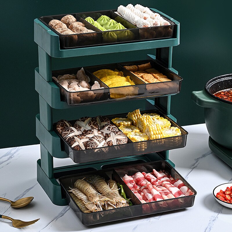 Outai Multi-layer Side Dish for Household Multi-la... – Vicedeal