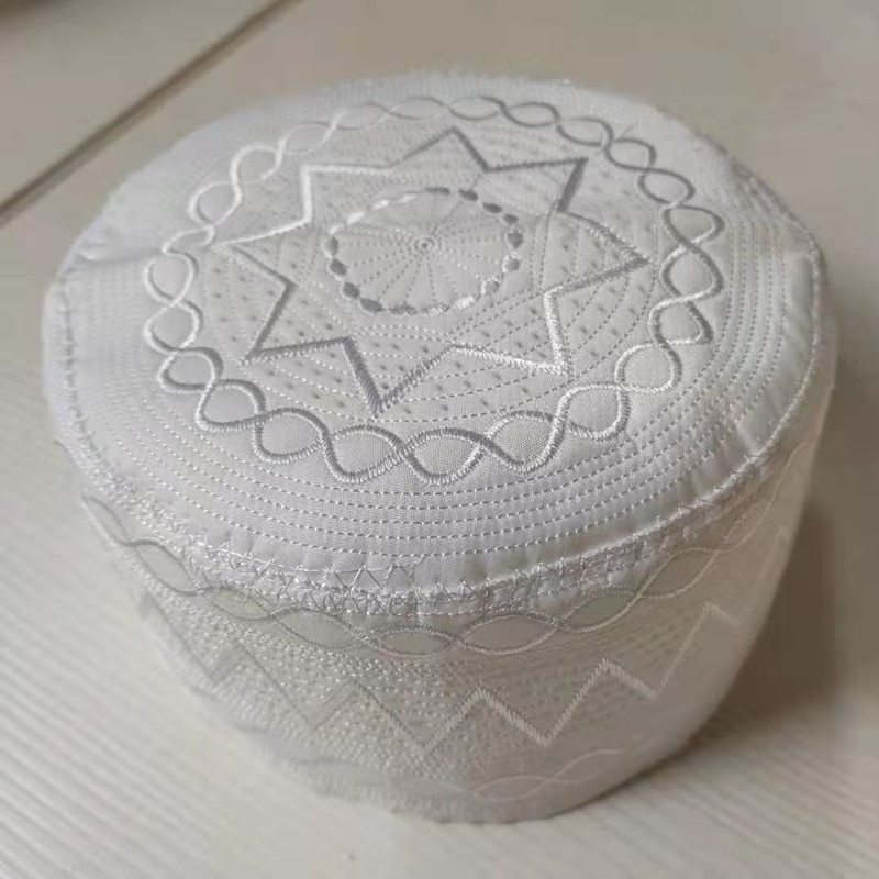 Muslim Men Women Hat Cap Velvet Prayer Kufi Islam ... – Vicedeal