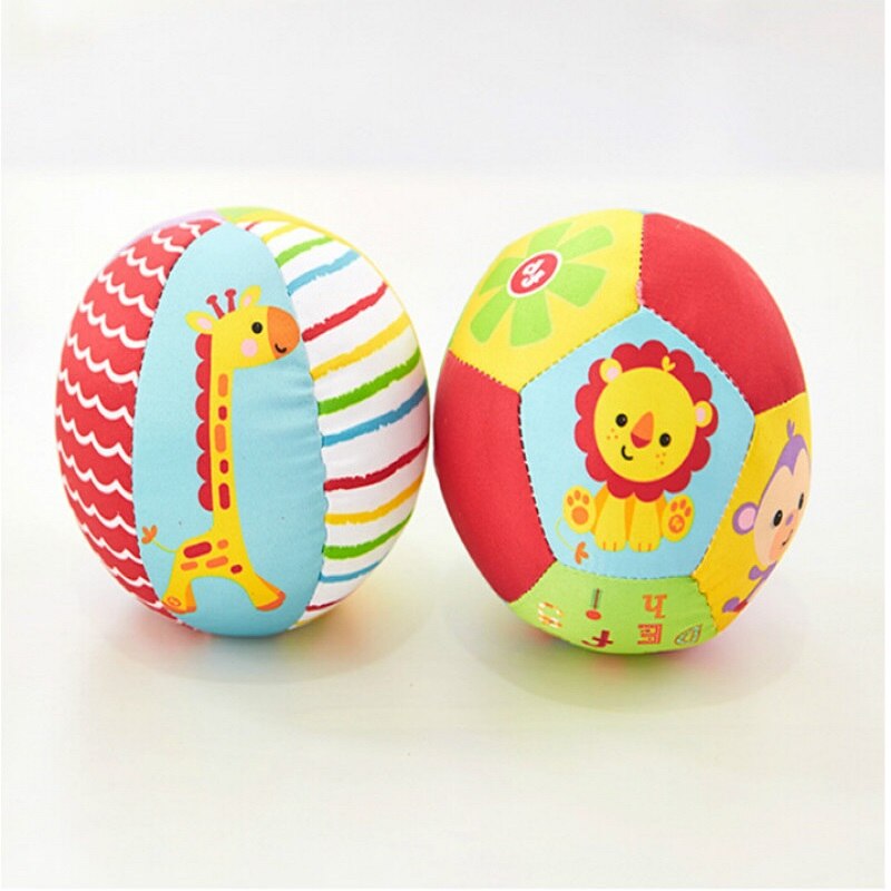Colorful Baby Children's Ring Bell Ball Baby Cloth... – Grandado
