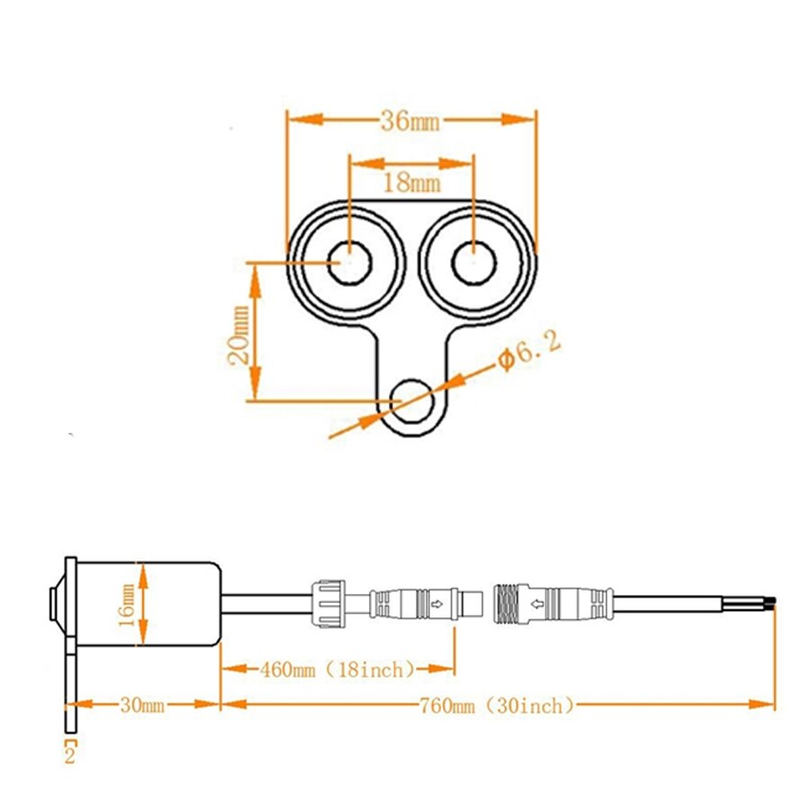Motorcycle Dual Button Handlebar Switch Self-retur... – Grandado