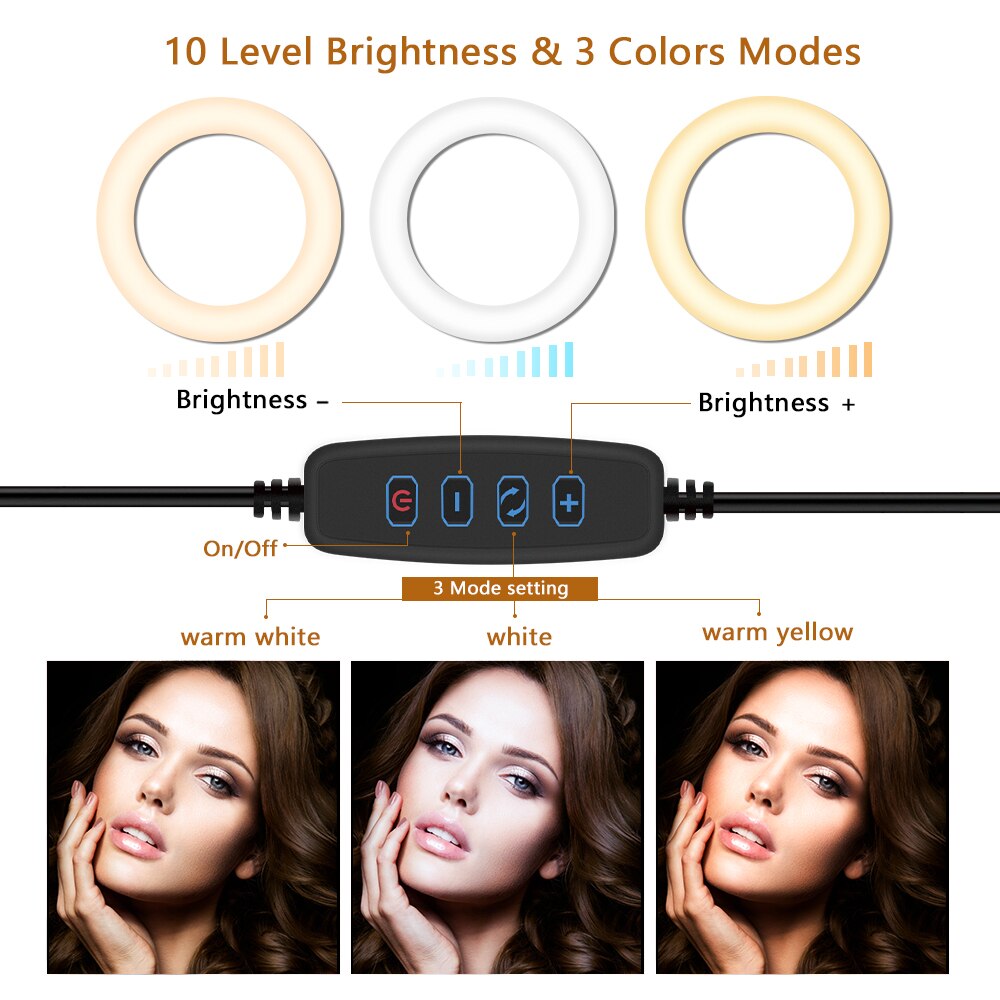 LED Selfie Ring Light Phone Ringlight Phone Light ... – Vicedeal