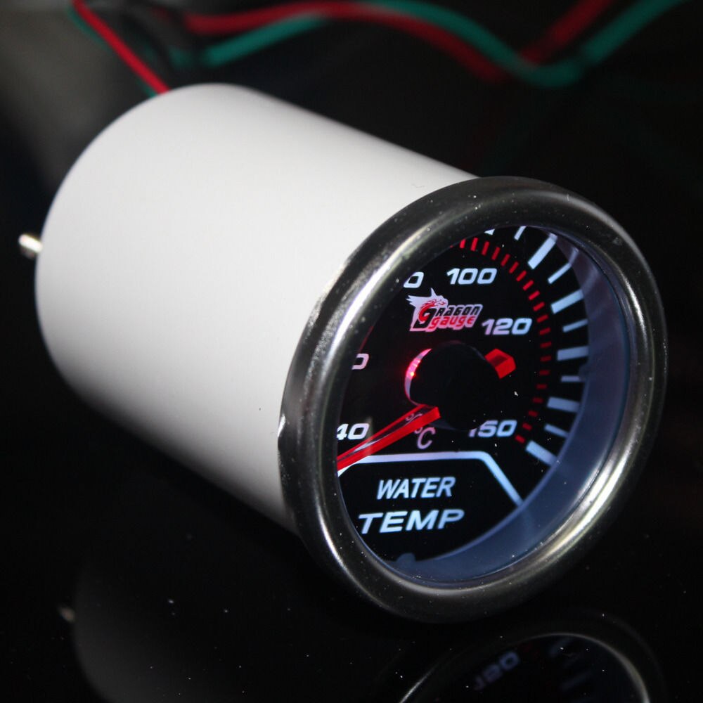 Turbo Boost Vacuum Meter Pressure Smoked LED 52mm ... – Grandado