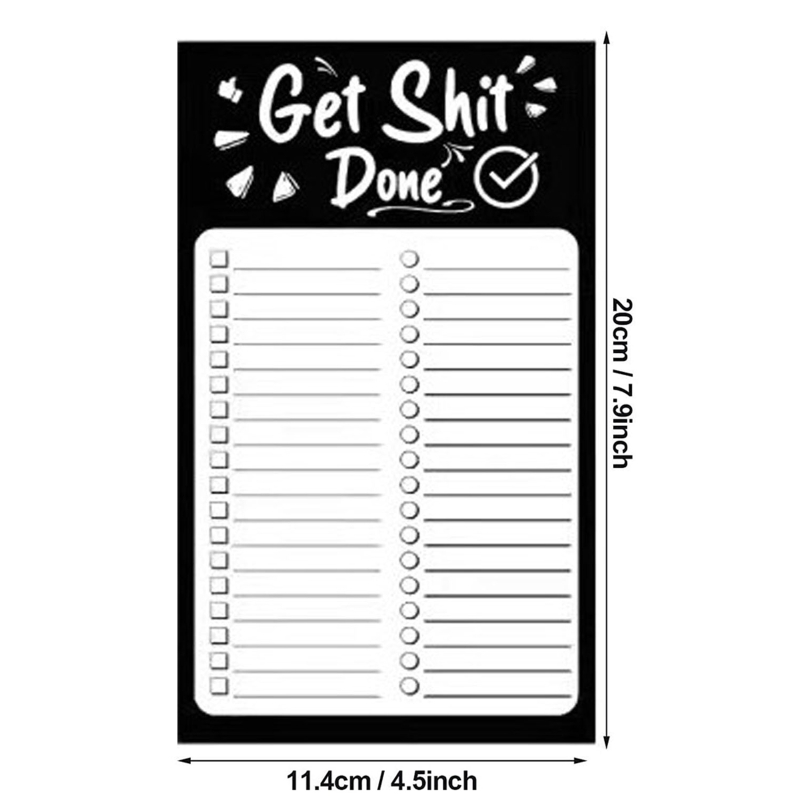 Grocery List Notepad with Magnet for Shopping To D... – Grandado