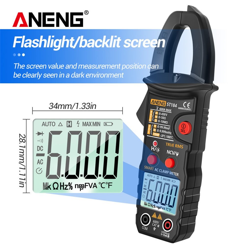 ST184 Multi-function High Precision Clamp Multimet... – Grandado