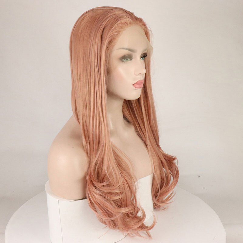 Bombshell Natural Wave Synthetic Hair Lace Front W... – Vicedeal