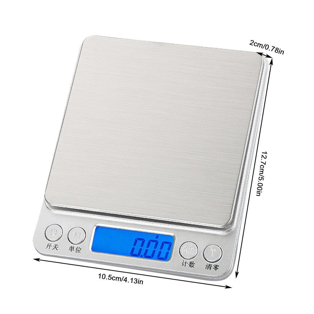Digital Scale with LCD Screen Food Jewelry 0.1g Ac... – Grandado