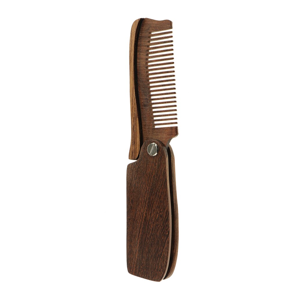 Sandalwood Folding Moustache Beard Hair Comb Anti-... – Vicedeal