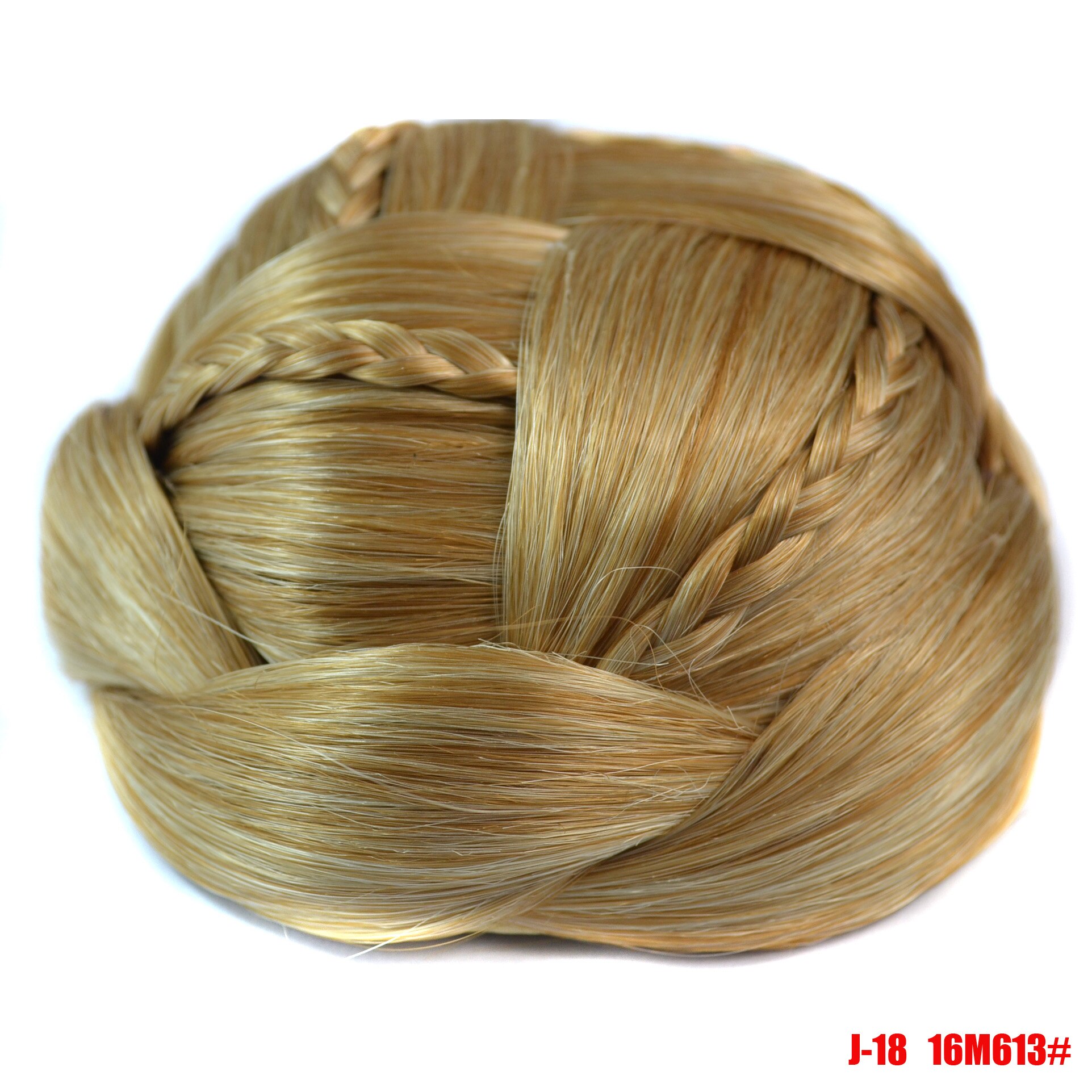 european and american retro bun synthetic hair chi... – Grandado