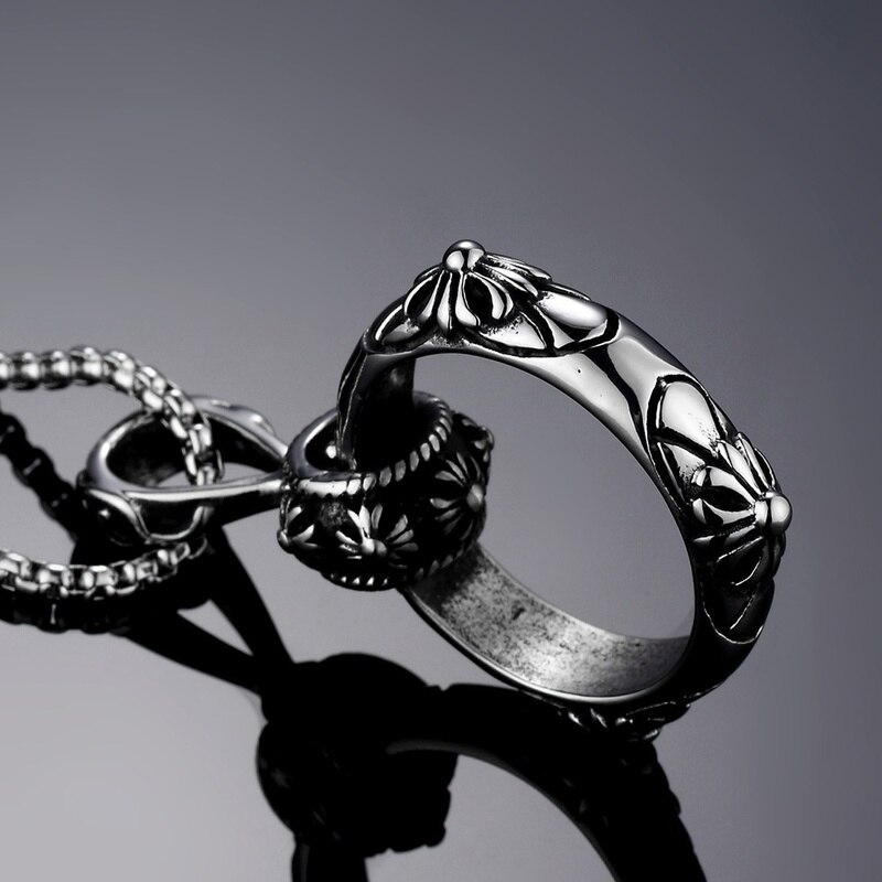 Collar redondo clásico de estilo retro para hombre... – Grandado