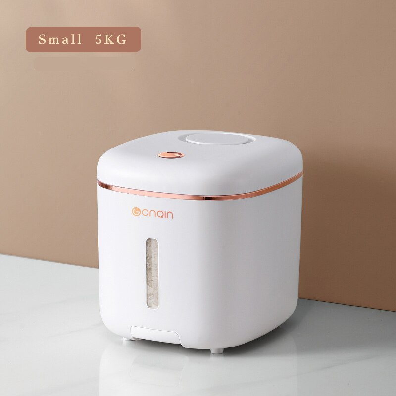 10 KG Rice Storage Container with Wheel Moisturepr... – Grandado