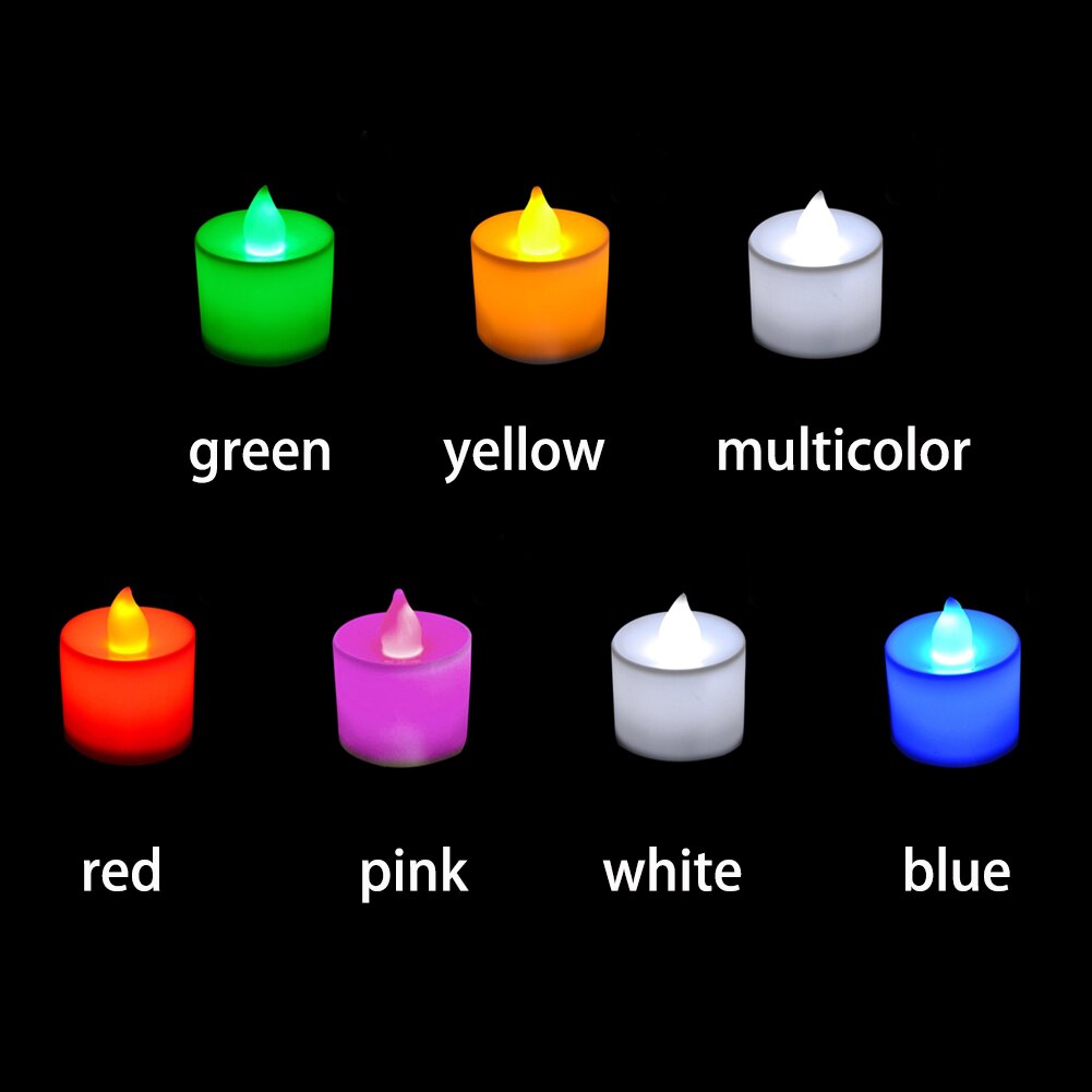 1 PC LED Candle Tea Light Battery Powered Lamp Sim... – Grandado
