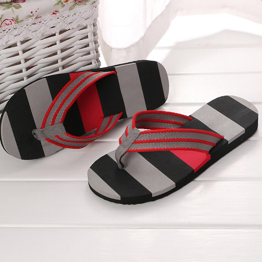 Comfy Platform Flat Mixed Colors Male Slippers Men... – Grandado