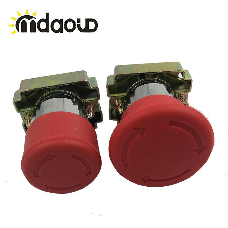 30mm 40mm NC N/C Rode Paddestoel Noodstop Drukknop... – Grandado