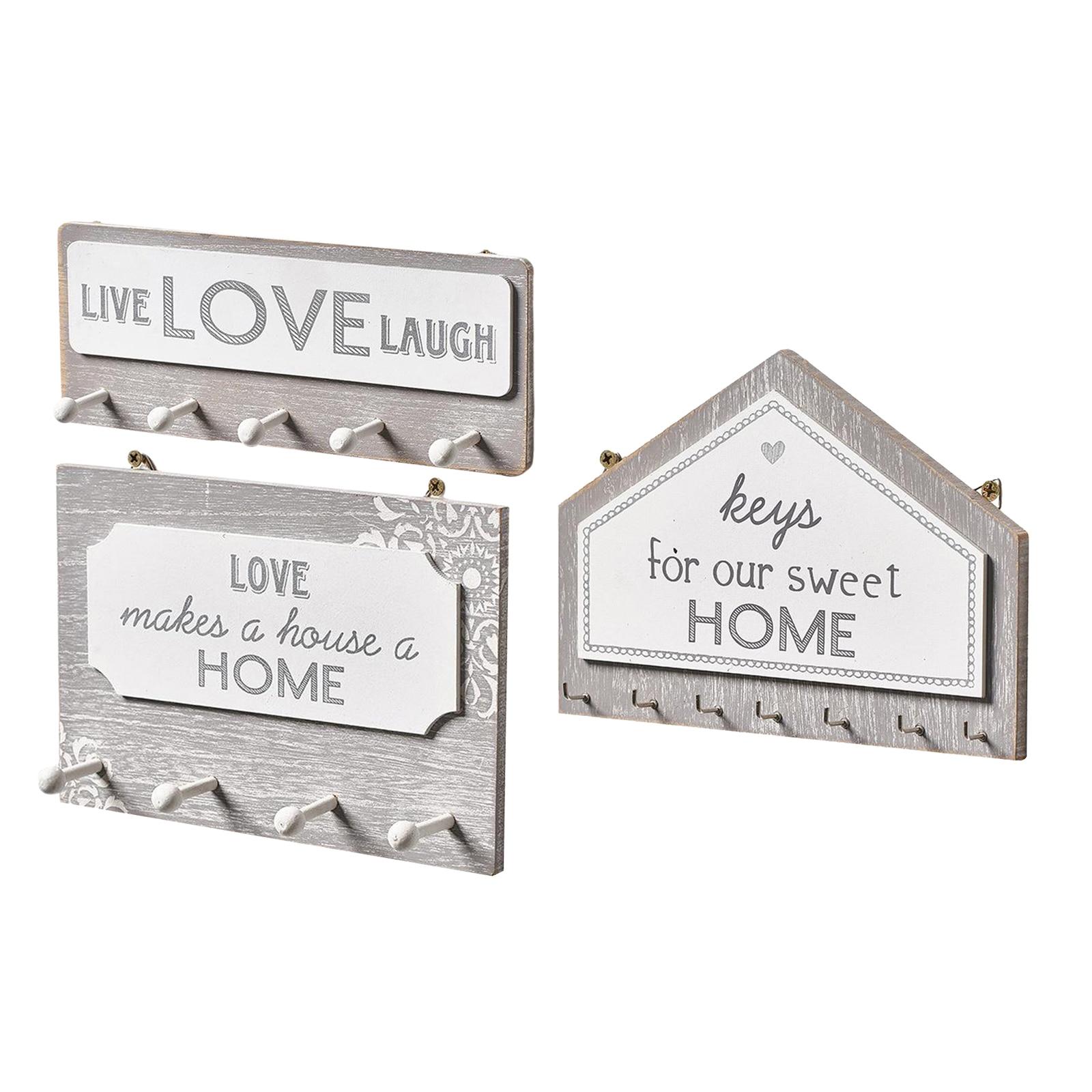 Home Decorative Wooden Hanging Plaque Sign with Ho... – Grandado