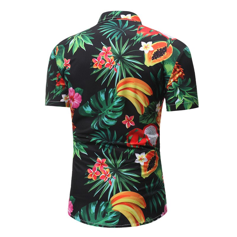 Heren Hawaiiaanse Shirt Mannelijke Toevallige Cami... – Vicedeal