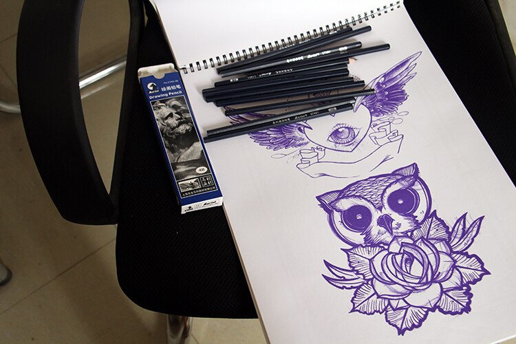 12PCS Black Hectograph Tattoo Supply Transfer Sten... – Grandado