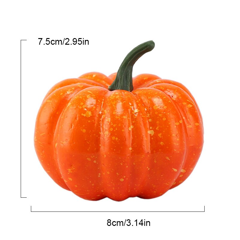 8*7.5CM Kunstmatige Simulatie Mini Pompoen Groente... – Grandado