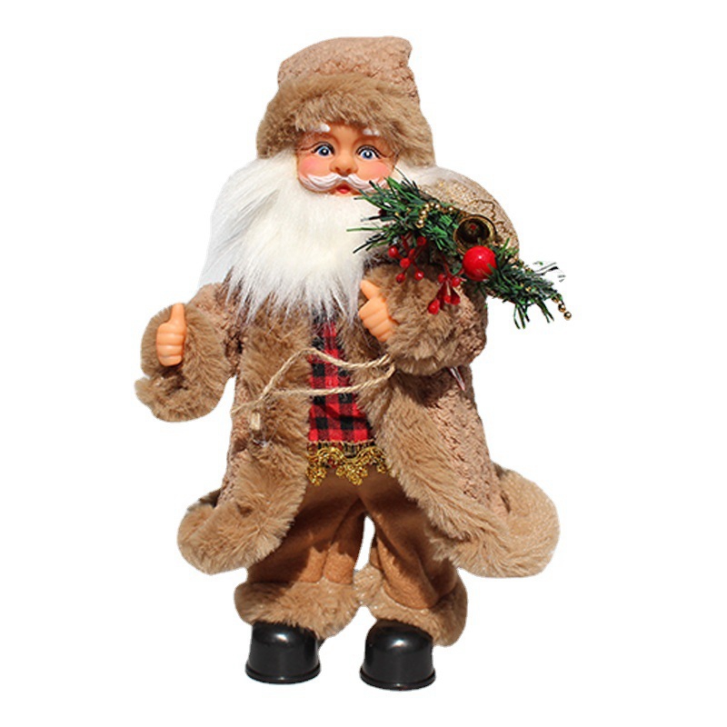 Christmas Decorations Electric Santa Claus Doll Mu... – Grandado
