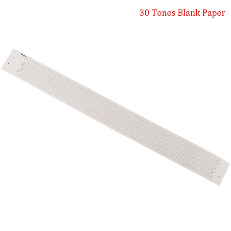 15/30pcs 15 Tones Blank Paper Tape DIY Hand Cranke... – Vicedeal