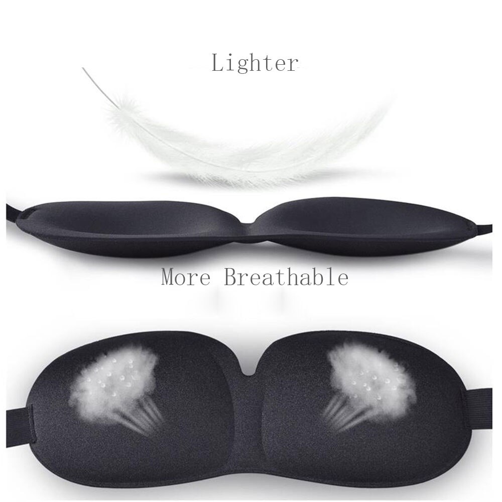 3 Kleuren 3D Slaapmasker Slapen Oogmasker Eyeshade... – Grandado
