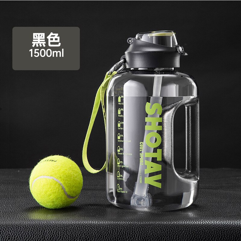 1 Gallon Sport Bottle Big Capacity Tritan Water Bo... – Grandado