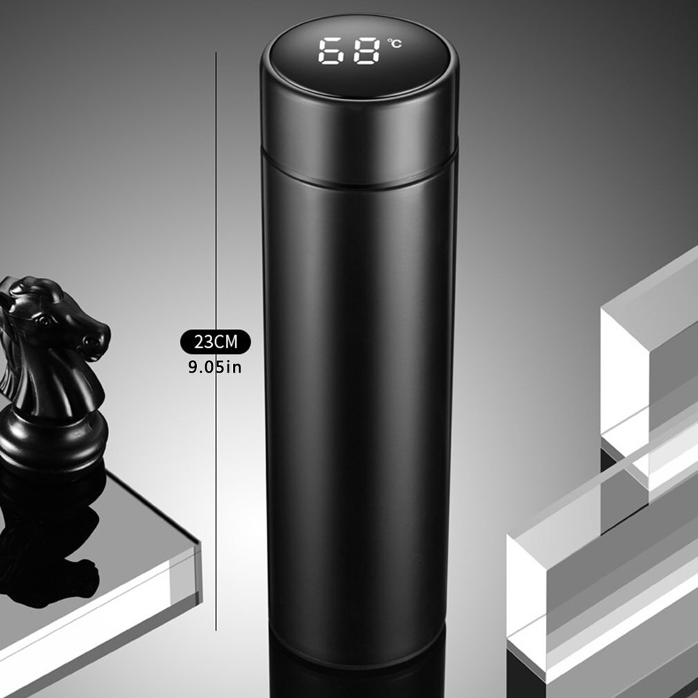 500ML Stainless Steel Insulation Smart Water Bottl... – Grandado