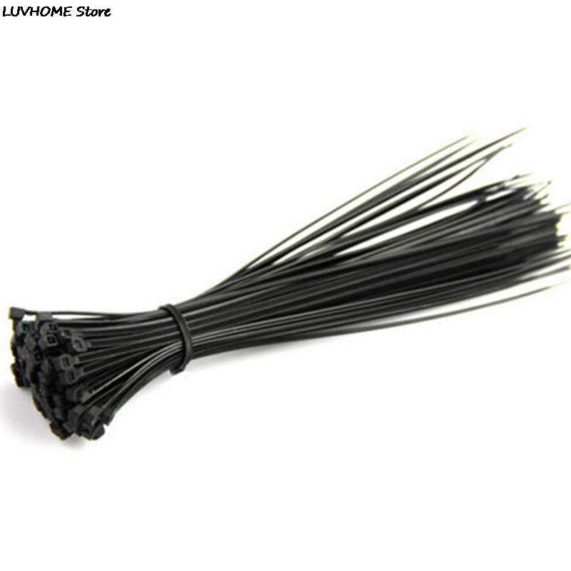 100pcs 100mm Black Network Nylon Plastic Cable Wir... – Vicedeal