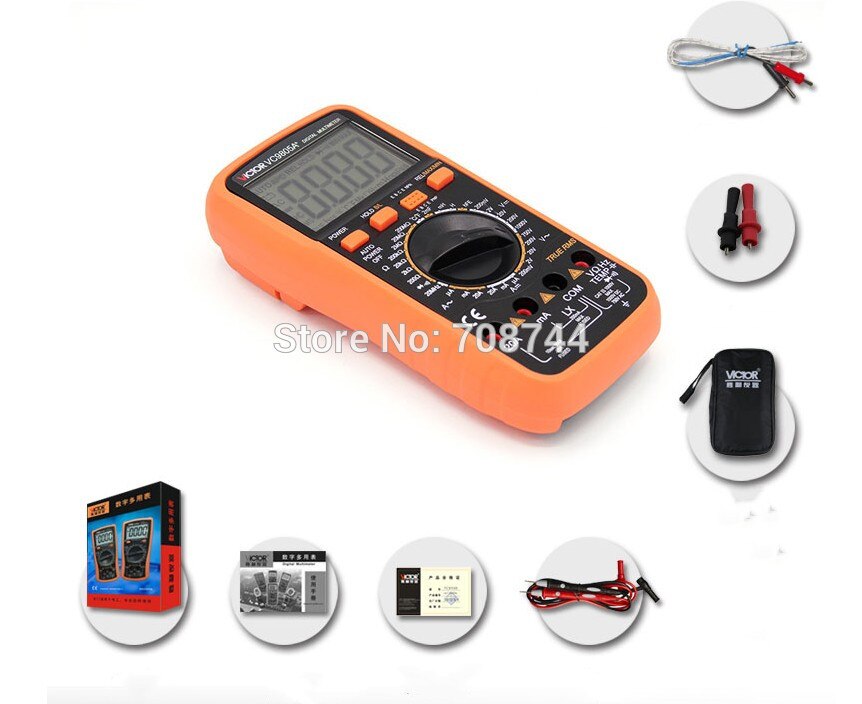 Manual Range 2000 Counts 20A 1000V Resistance Capa... – Grandado