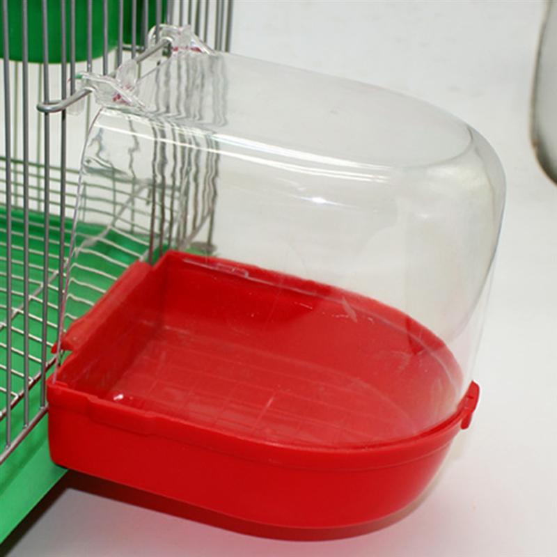 Plastic Bird Water Bath Box Bathtub Parrot For Par... – Vicedeal