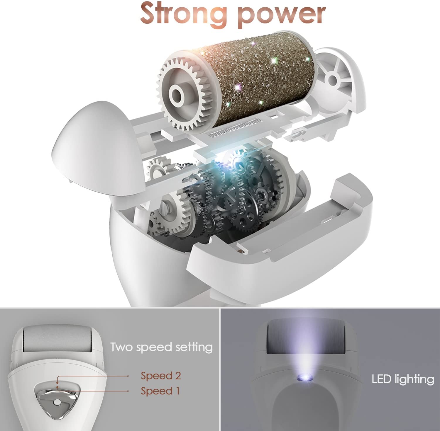 3Pcs Dull Polish Foot care tool Heads Hard Skin Re... – Grandado