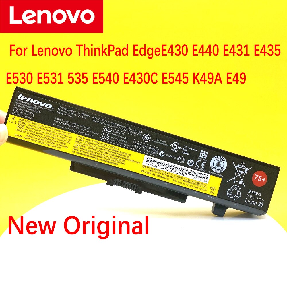 Batería Original para portátil Lenovo ThinkPad Edg... – Grandado