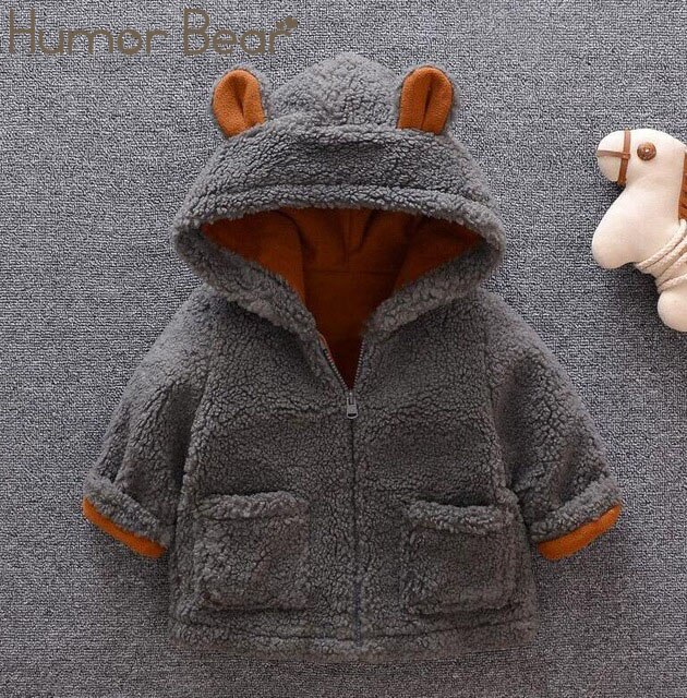 Humor björn barn jacka höstkläder barn päls pojke ... – Grandado