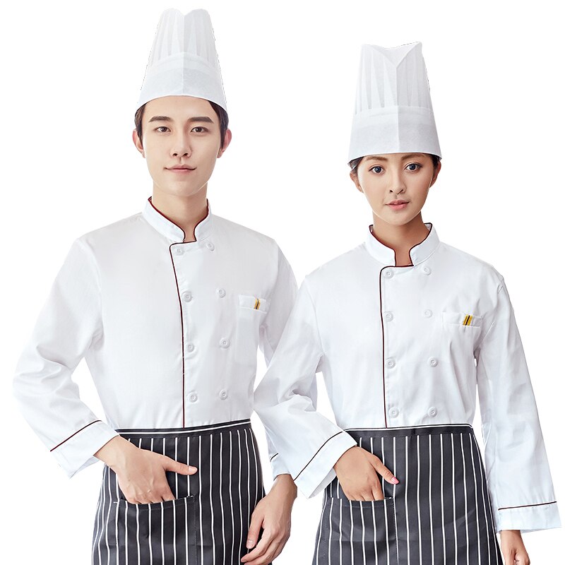 Food Service Cloth Kitchen Chef Jackets Uniform Lo... – Grandado