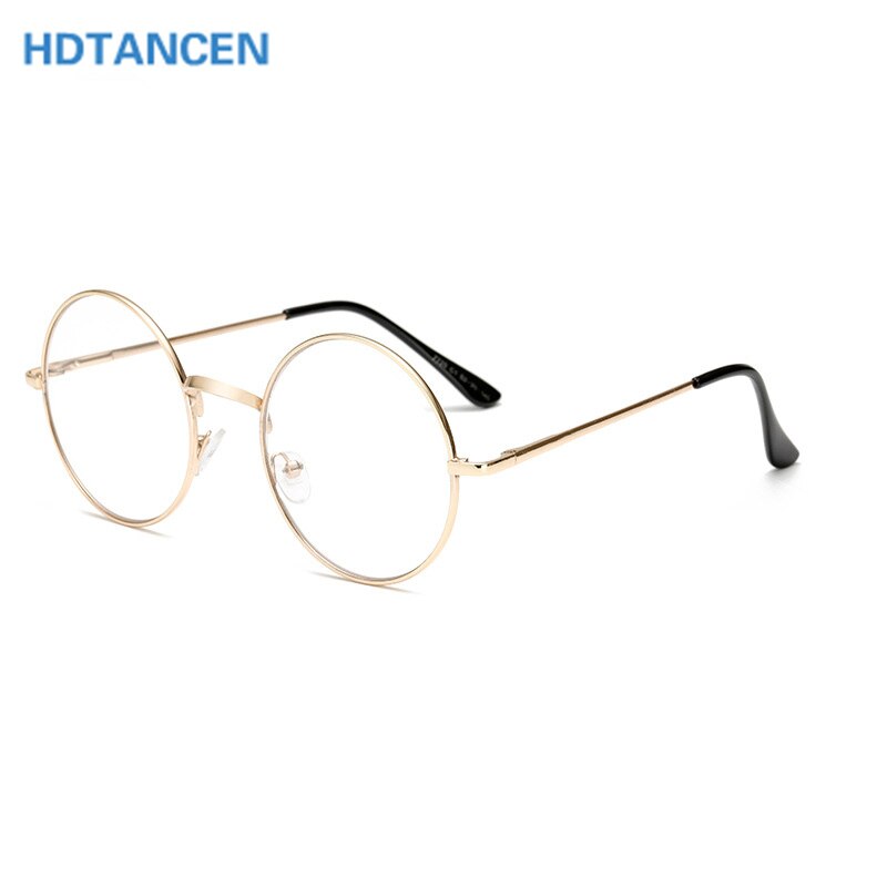 Retro Round Circle Metal Frame Eyeglasses Brand Cl Grandado