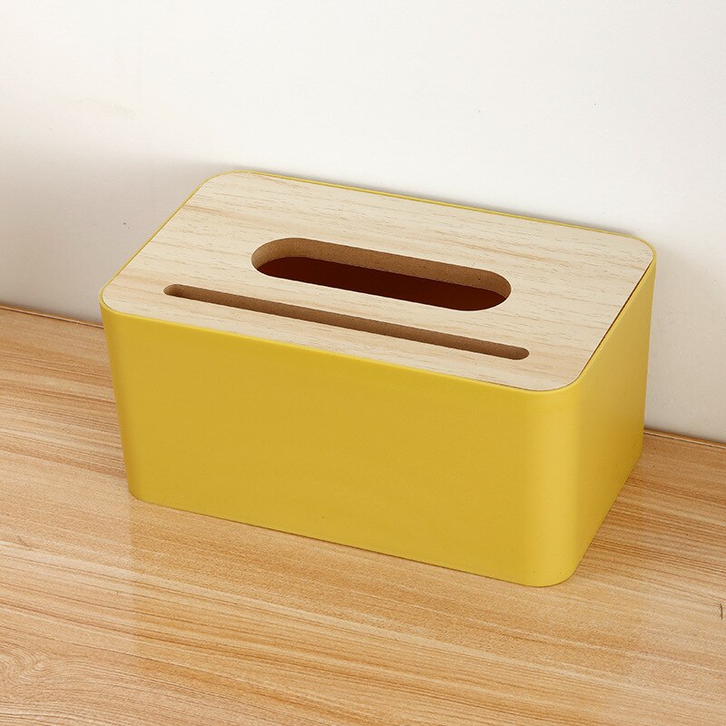 Wooden tissue box eco-friendly household tissue co... – Grandado