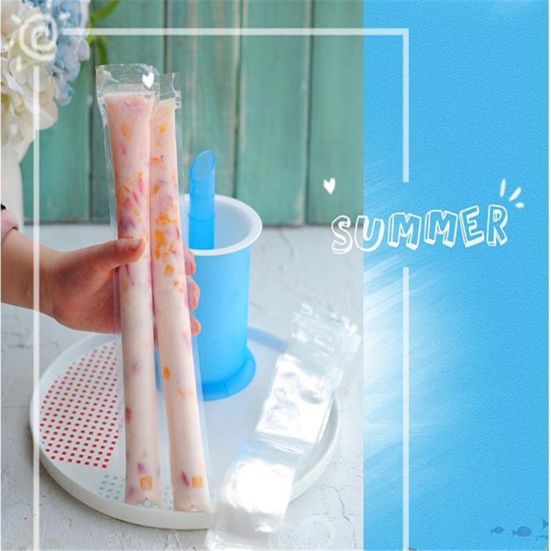 20Pcs DIY Disposable Ice Pop Bag Tray Ice Cream Ic... – Vicedeal