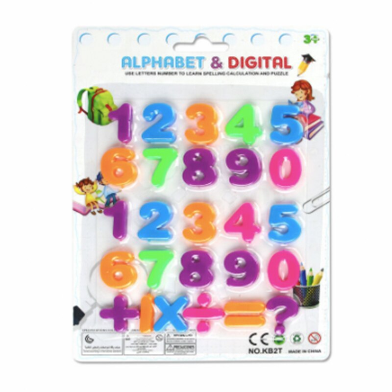 2CM Educational Magnet Numbers Puzzle Colorful Sti... – Vicedeal