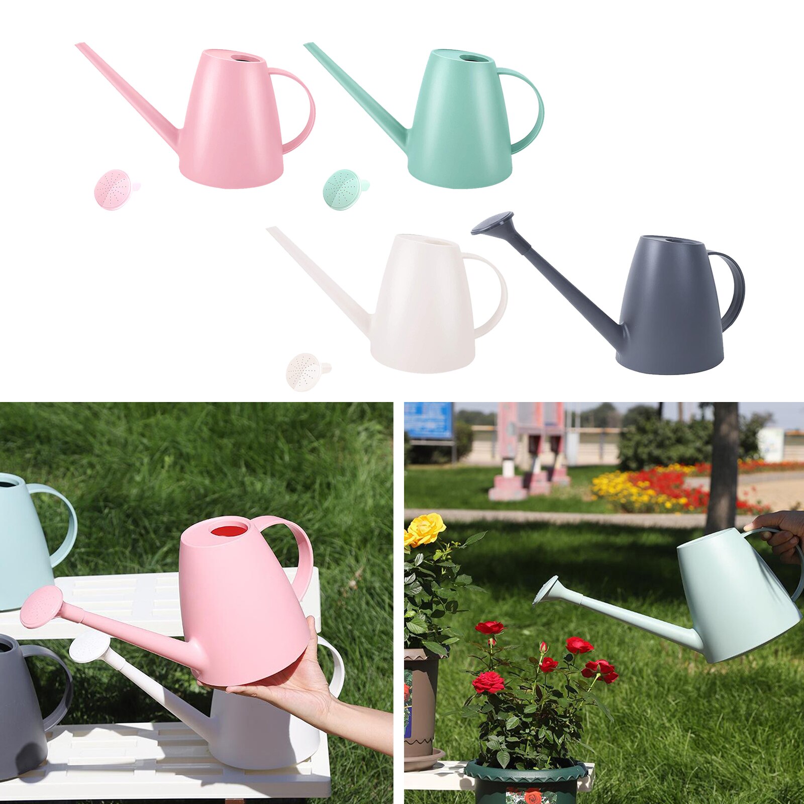 1.8L Watering Can for House Plants Long Spout Gard... – Grandado