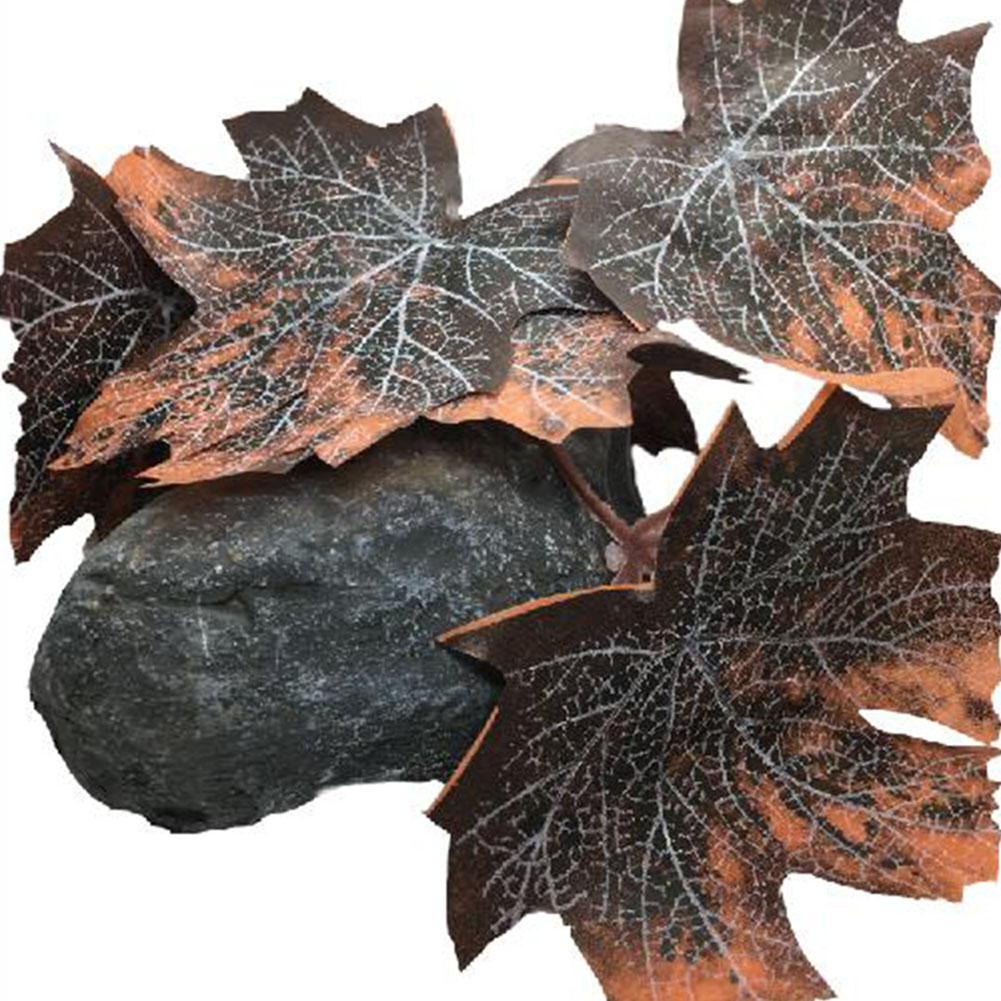 LanLan 12 Pcs/Set Pet Artificial Leaves Pet Habita... – Grandado