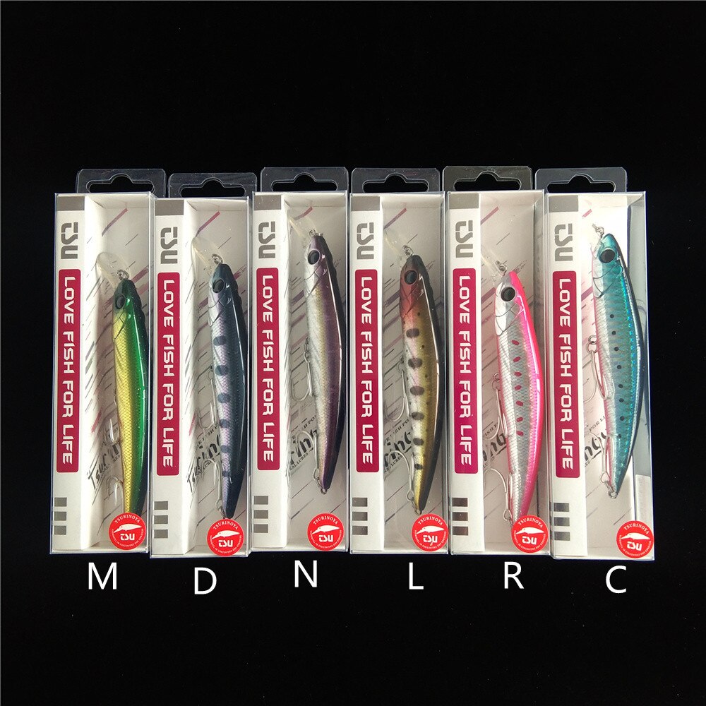 TSURINOYA 6PCS Long Casting Sinking Minnow Saltwat... – Grandado