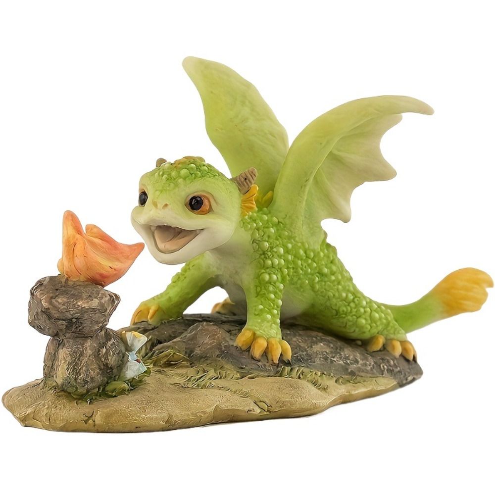 Handicraft Mini Cute Dragon Ornament Waterproof Co... – Grandado