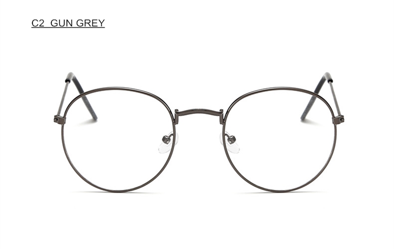 SUMONDY Metal Glasses Frame Women Men Retro Round ... – Vicedeal